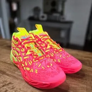 Puma | Shoes | Puma X Lamelo Ball Mb4 Love Pink And Green Basketball ...